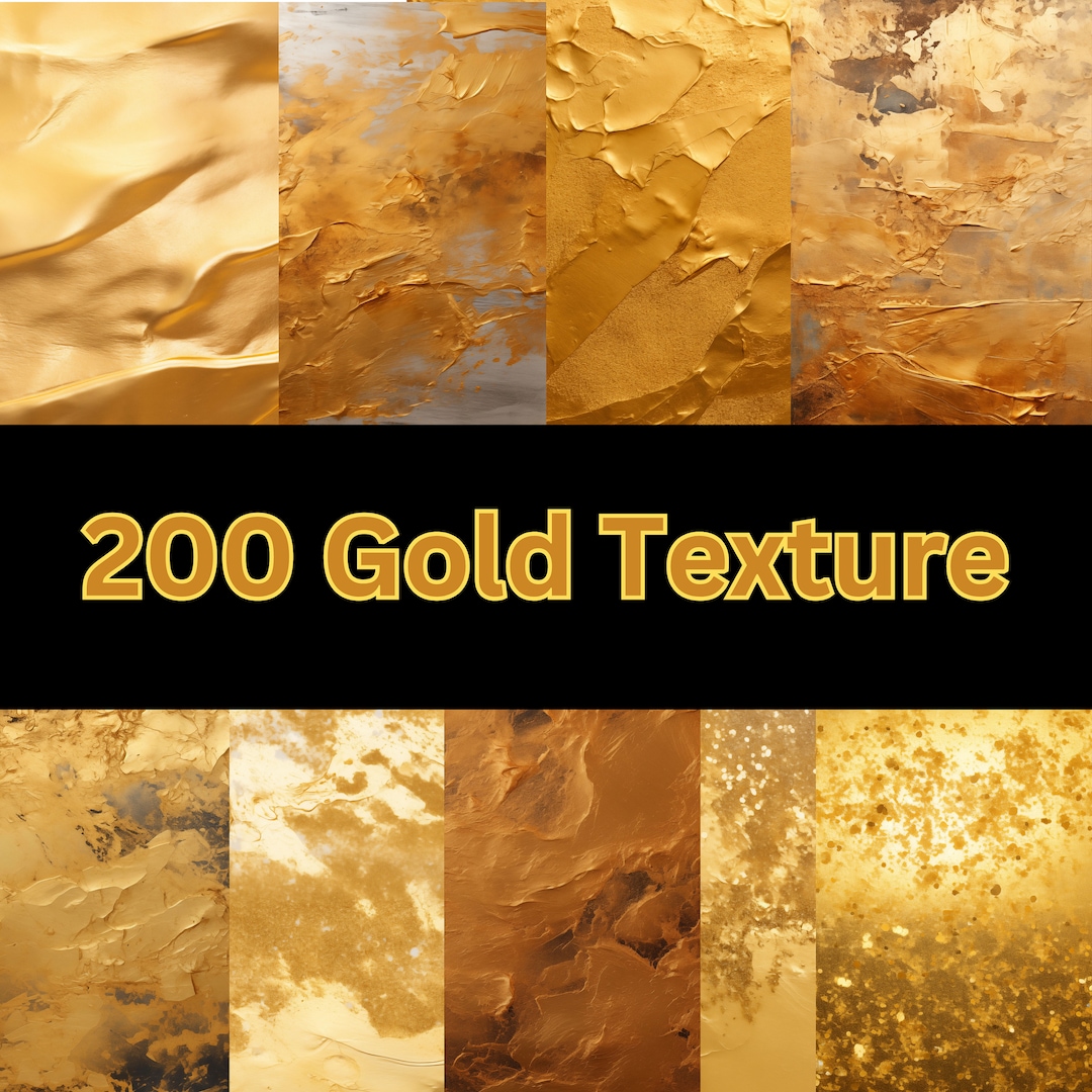 200 Gold Texture - Etsy