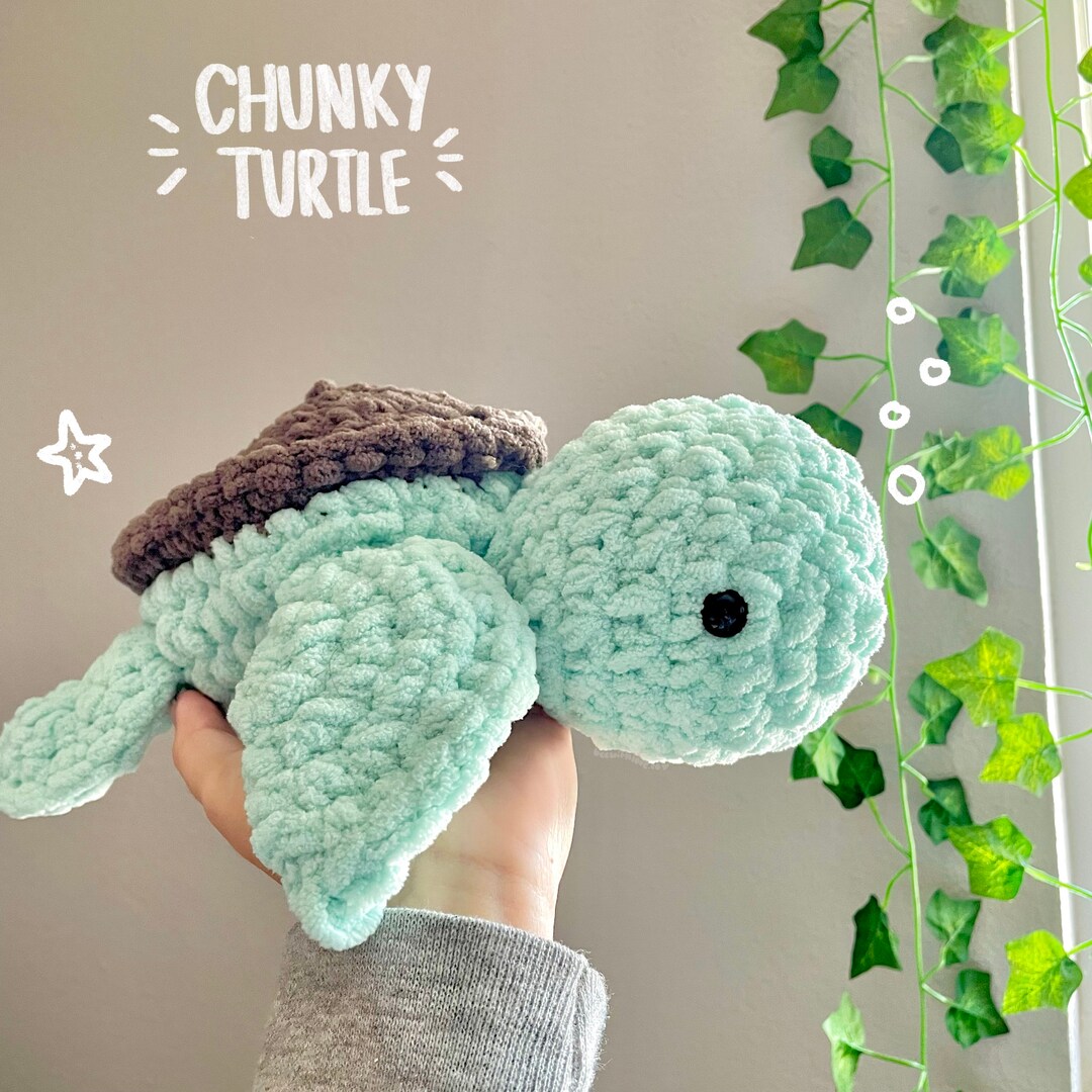 Sea Turtle Crochet Plush - Etsy