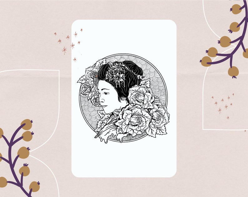 Asian Theme Coloring Book (part 2) / Instant Download PDF Pages - Etsy