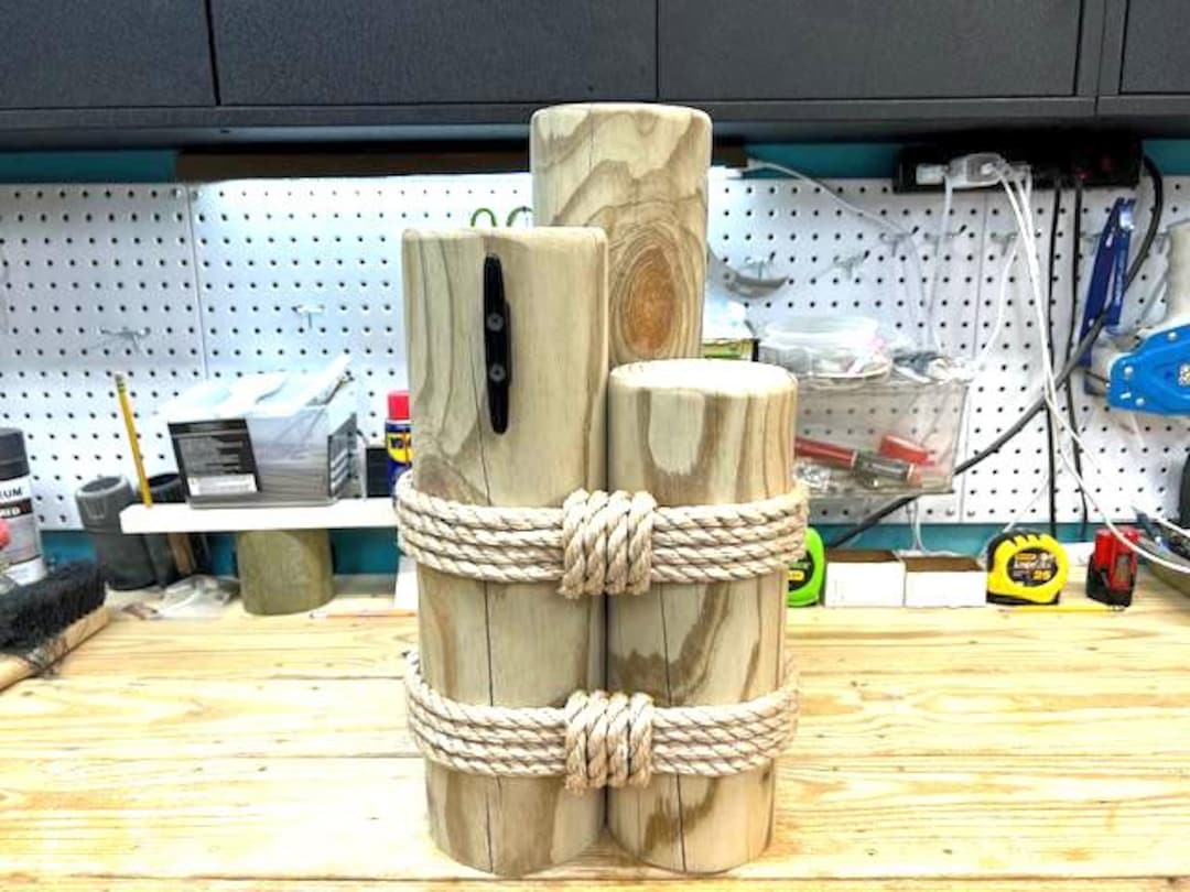 SHORE PILINGS 19", for an Adorable and Very "nautical" Theme. (single ...