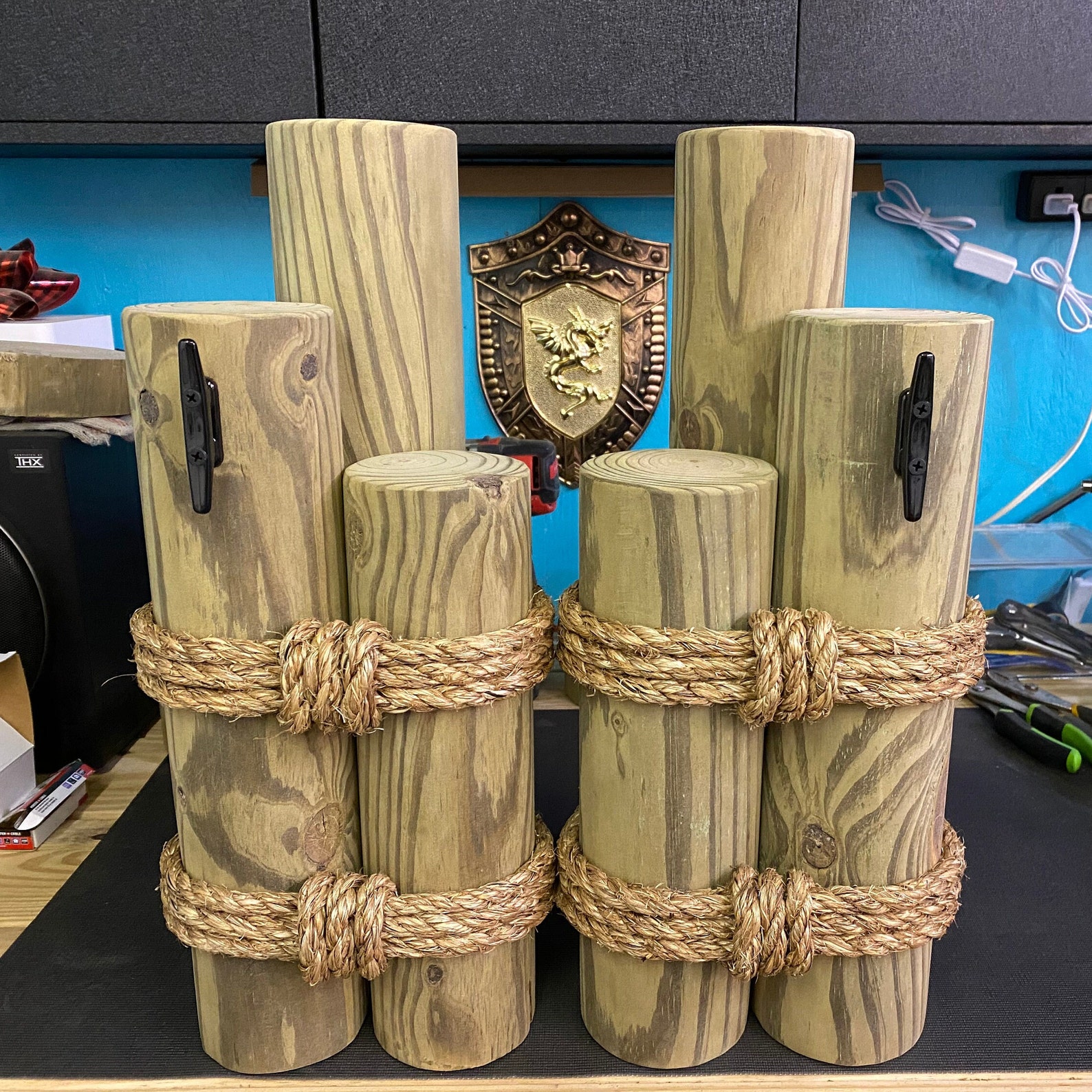 SHORE PILINGS 19, for an Adorable and Very nautical Theme. These ...
