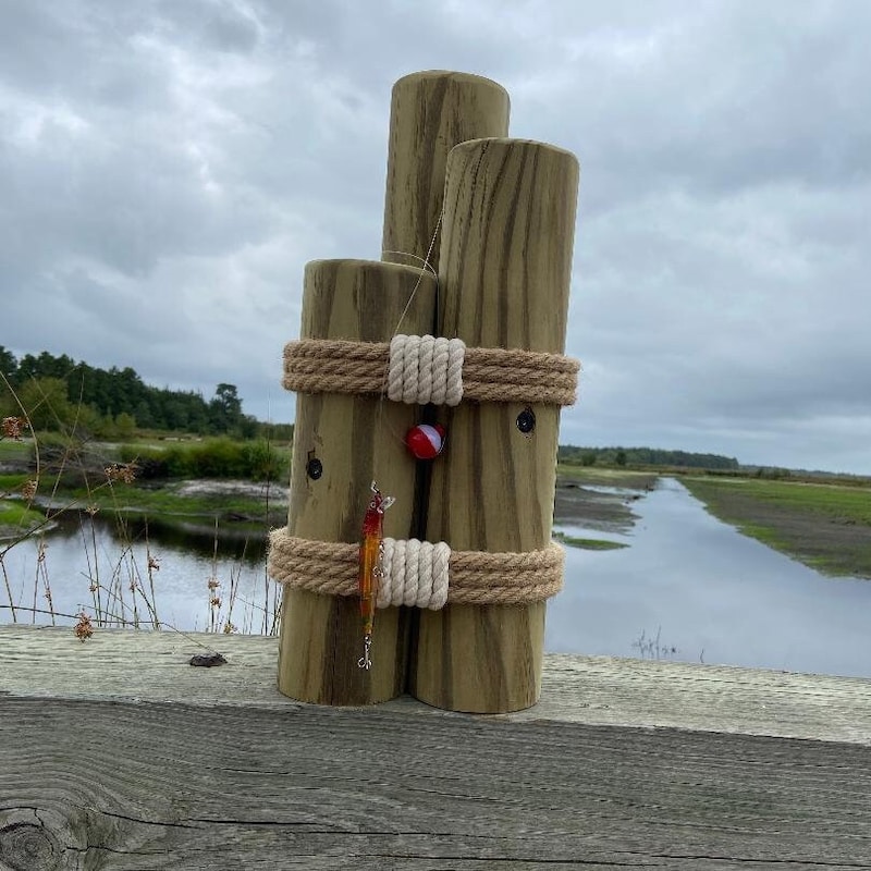 Pilings With Rope - Etsy