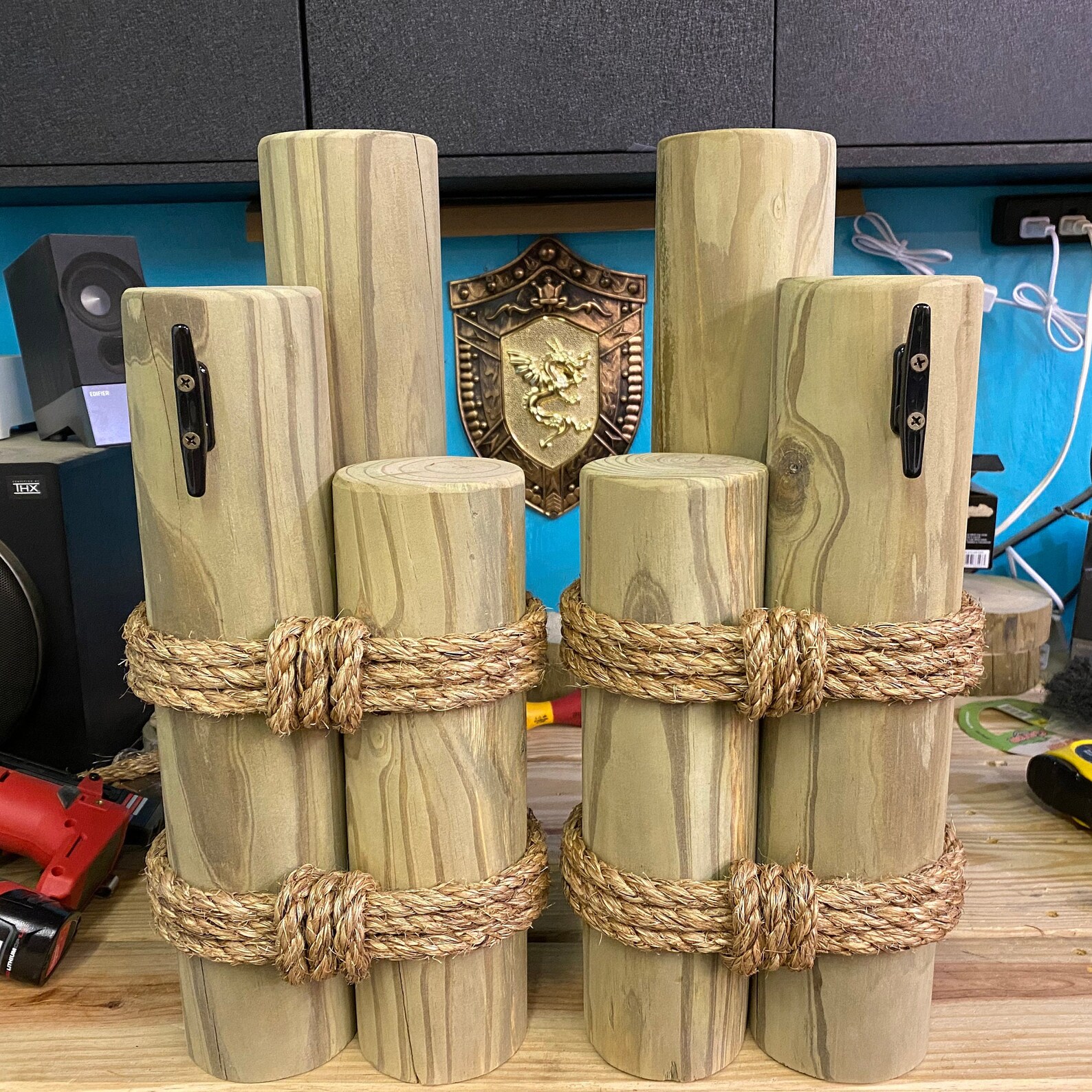 SHORE PILINGS 19, for an Adorable and Very nautical Theme. These ...