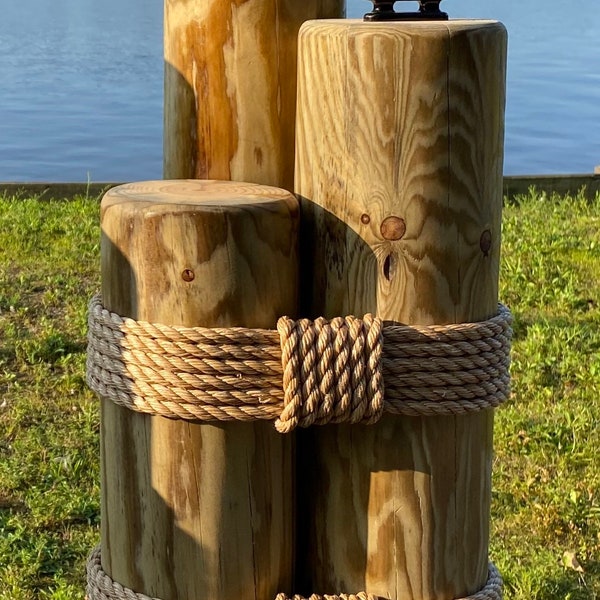 Pilings With Rope - Etsy