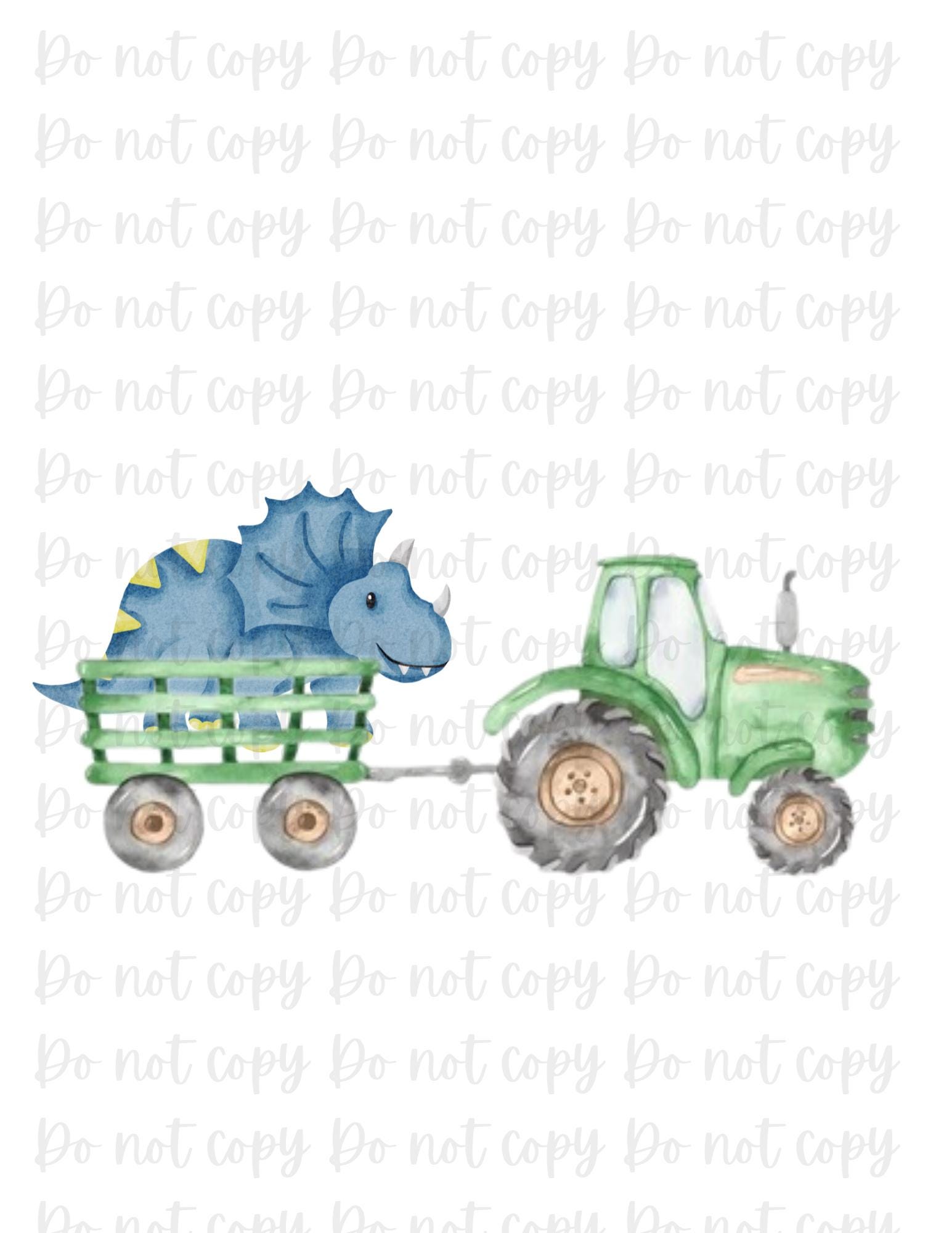 Boys Dinosaur in Tractor Png - Etsy