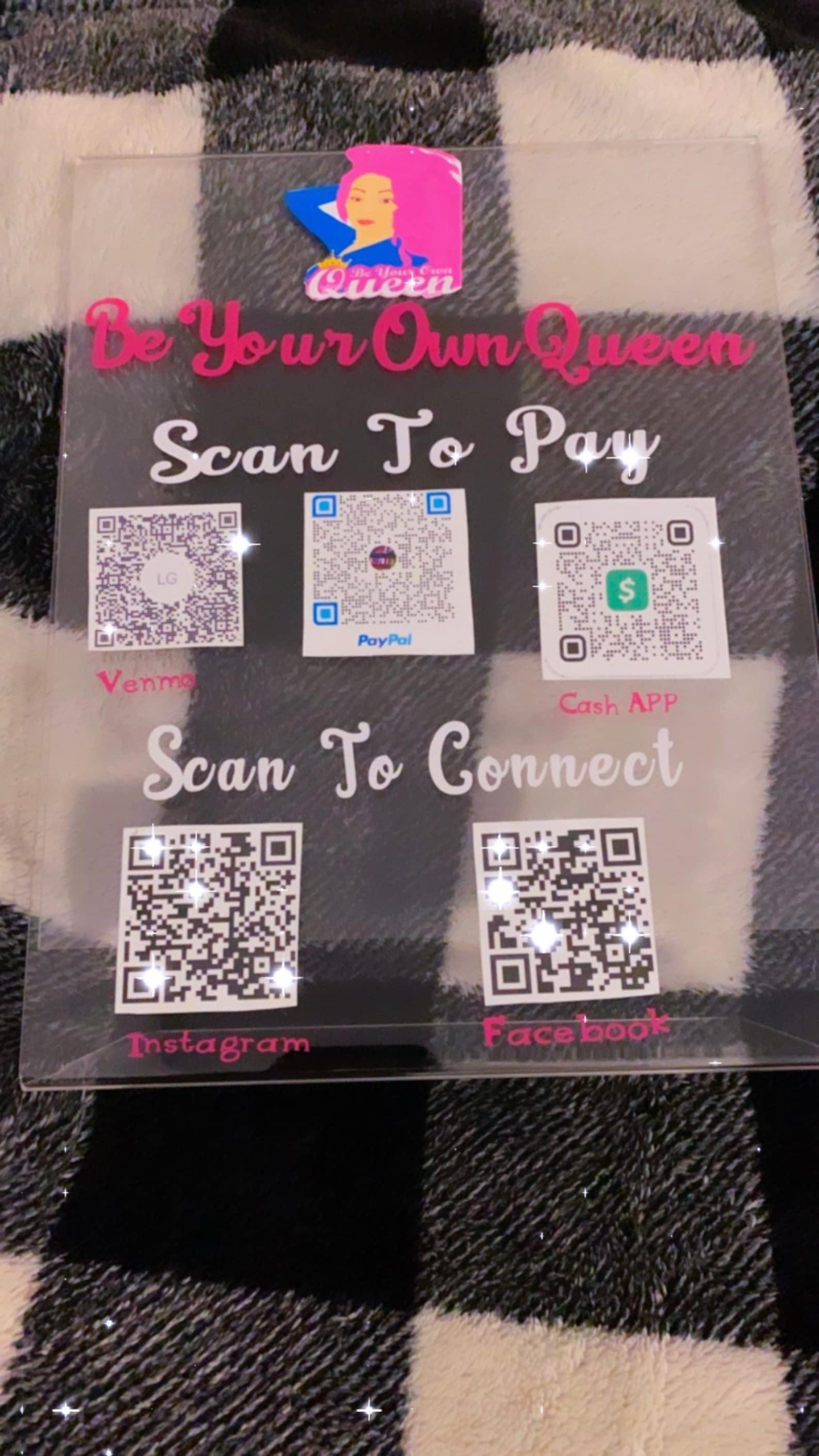 Qr Scanner Scan To Pay Sign Qr Code Pop Up Shop Sign Etsy
