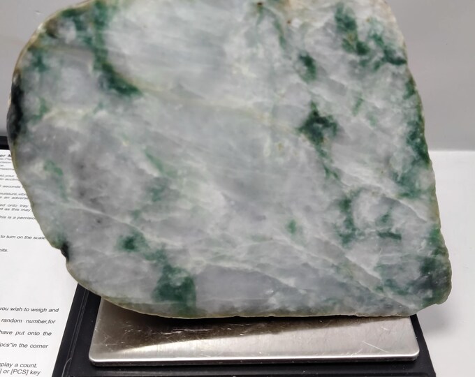 Burmese Jadeite Jade 1178 Grams Authenthic Grade A Natural Untreated ...