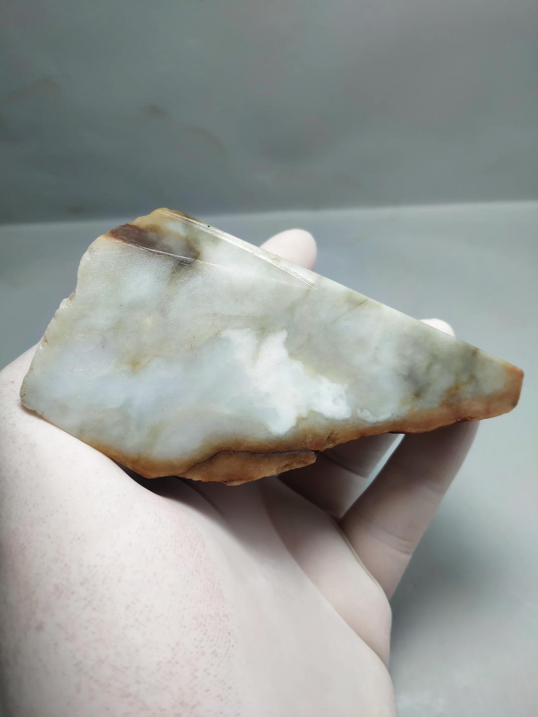 Burmese Jadeite Jade 274 Grams Authenthic Grade A Natural Untreated ...