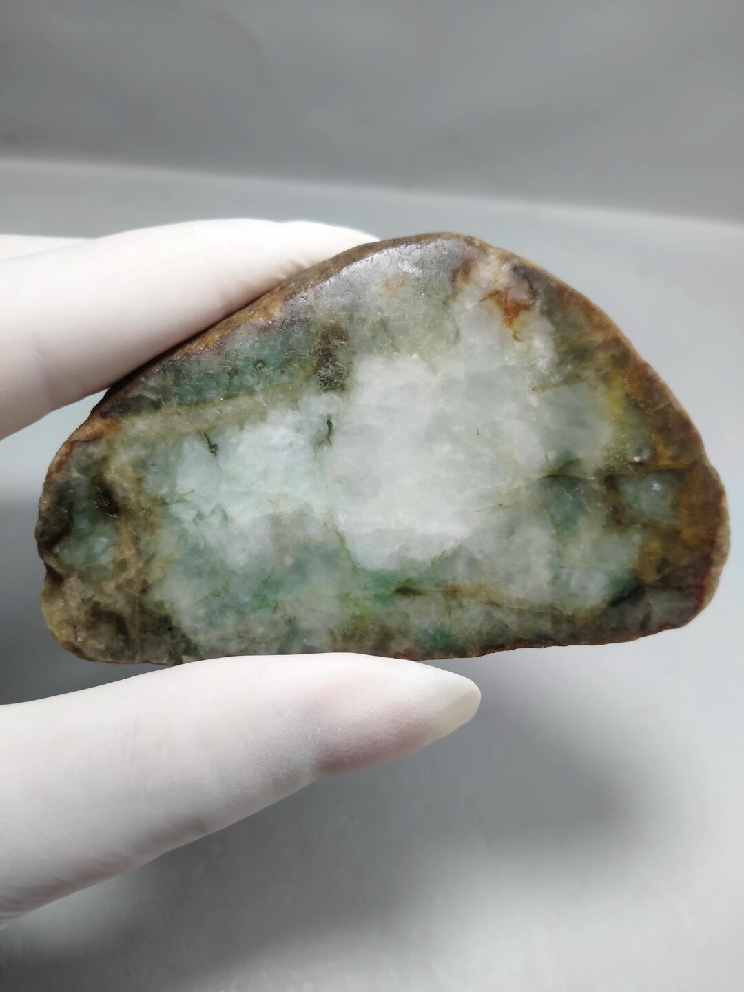 Burmese Jadeite Jade 143 Grams Authenthic Grade A Natural Untreated ...