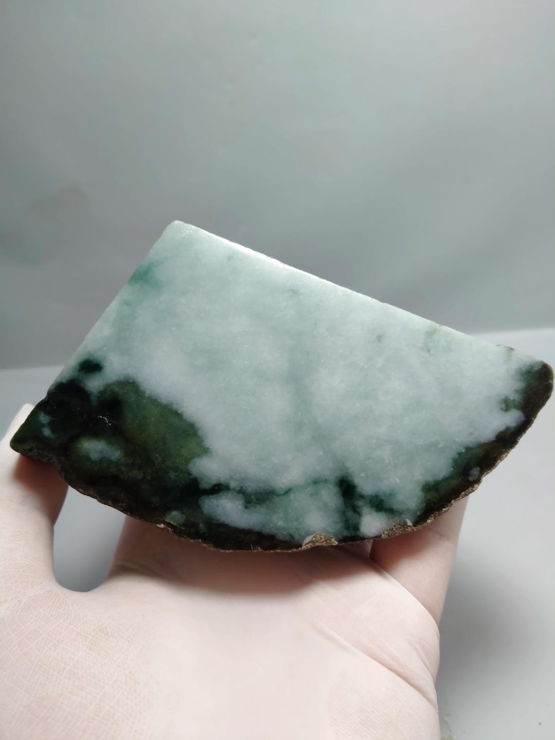 Burmese Jadeite Jade 528 Grams Authenthic Grade A Natural Untreated ...