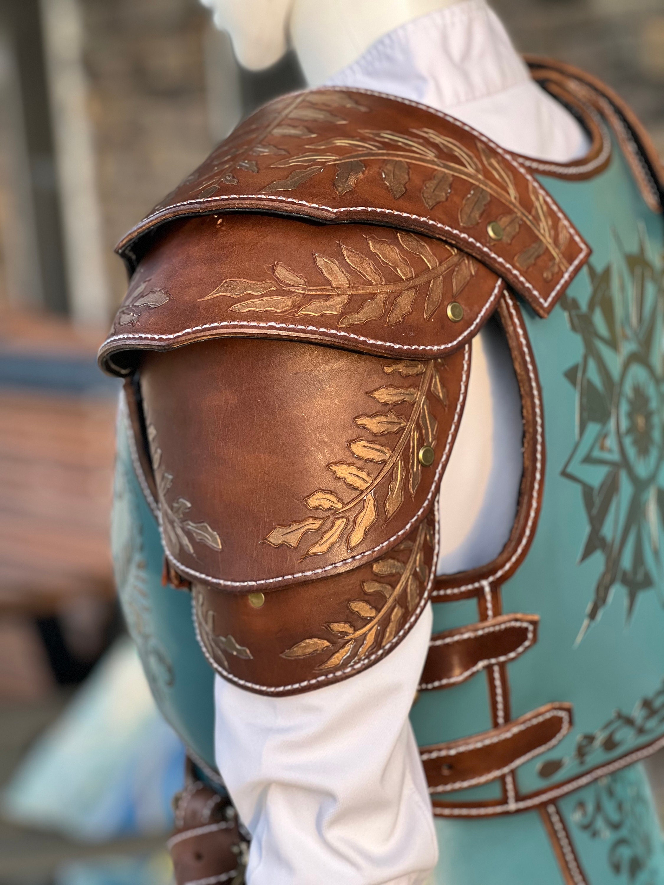 Coastal Leather Armor - Etsy