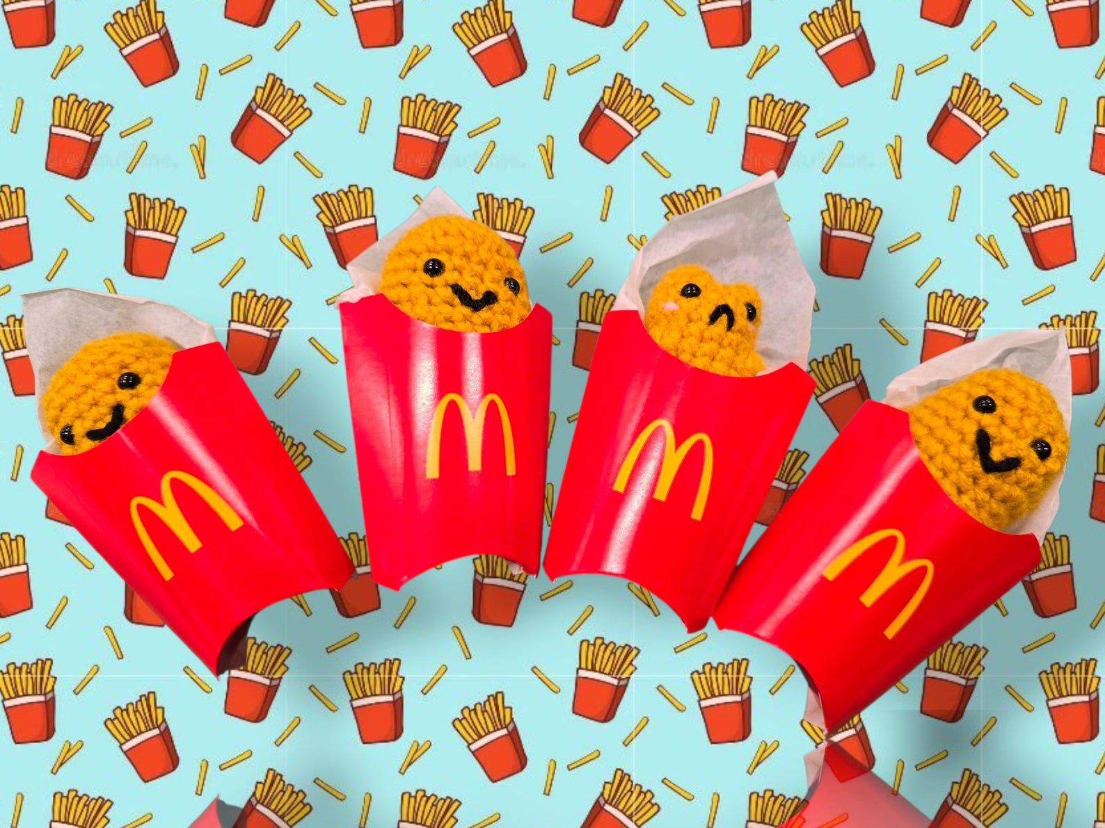 Mini Chicken Nuggets - Etsy