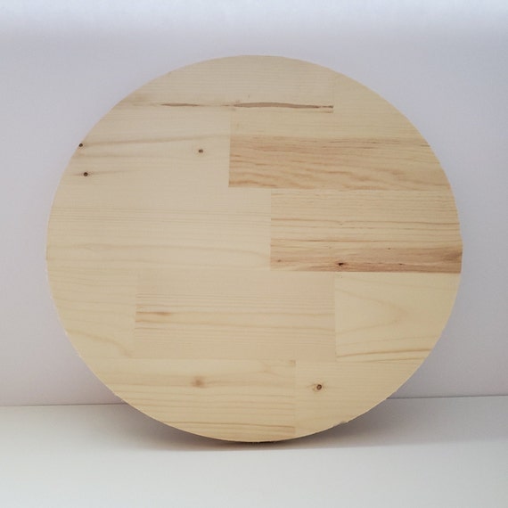Wooden Round Blanks Finished Edge Glued Wood Circles Round | Etsy