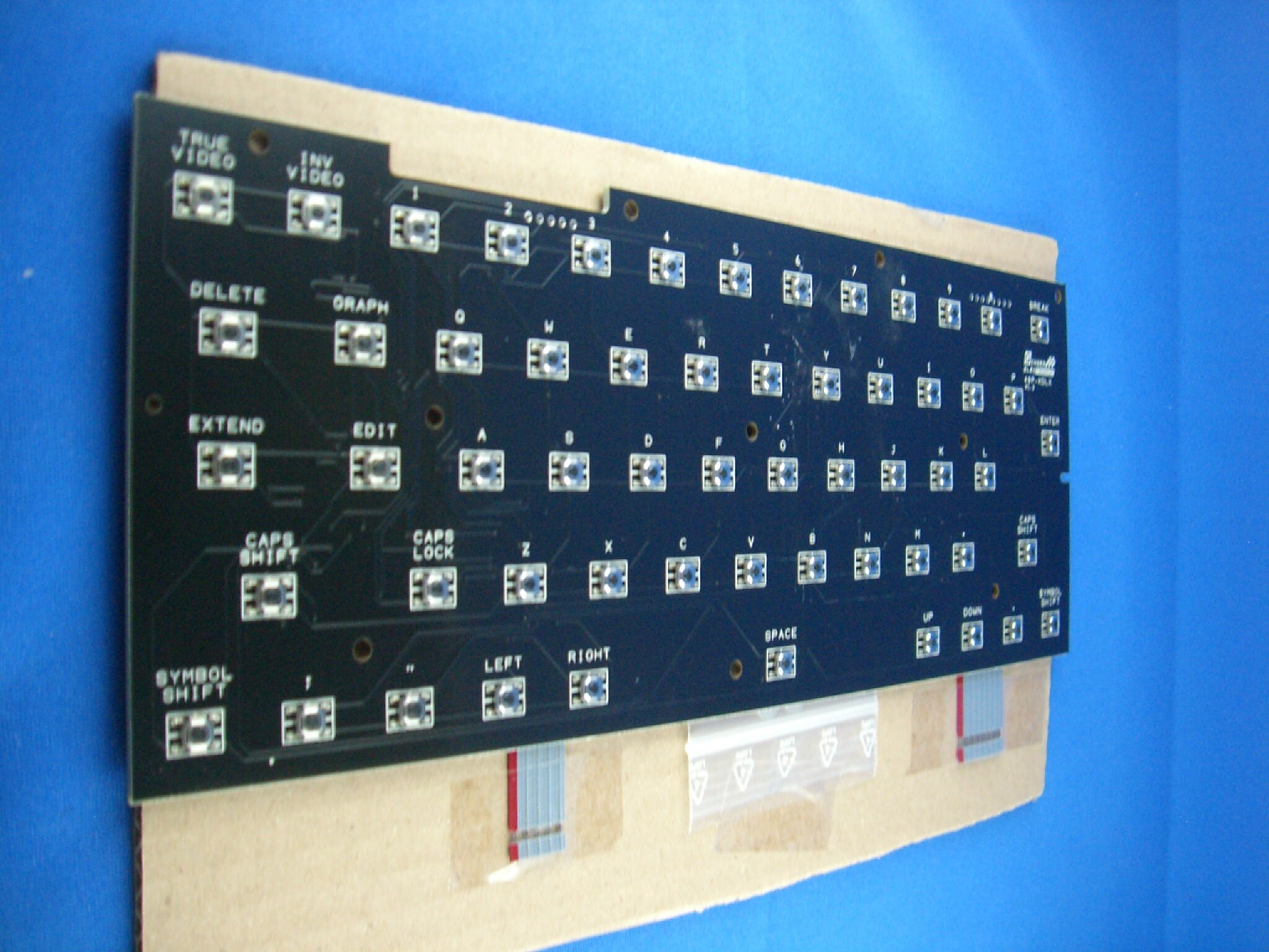 Tastatur PCB mit Microschalter für Sinclair ZX Spectrum 48K plus - Etsy.de