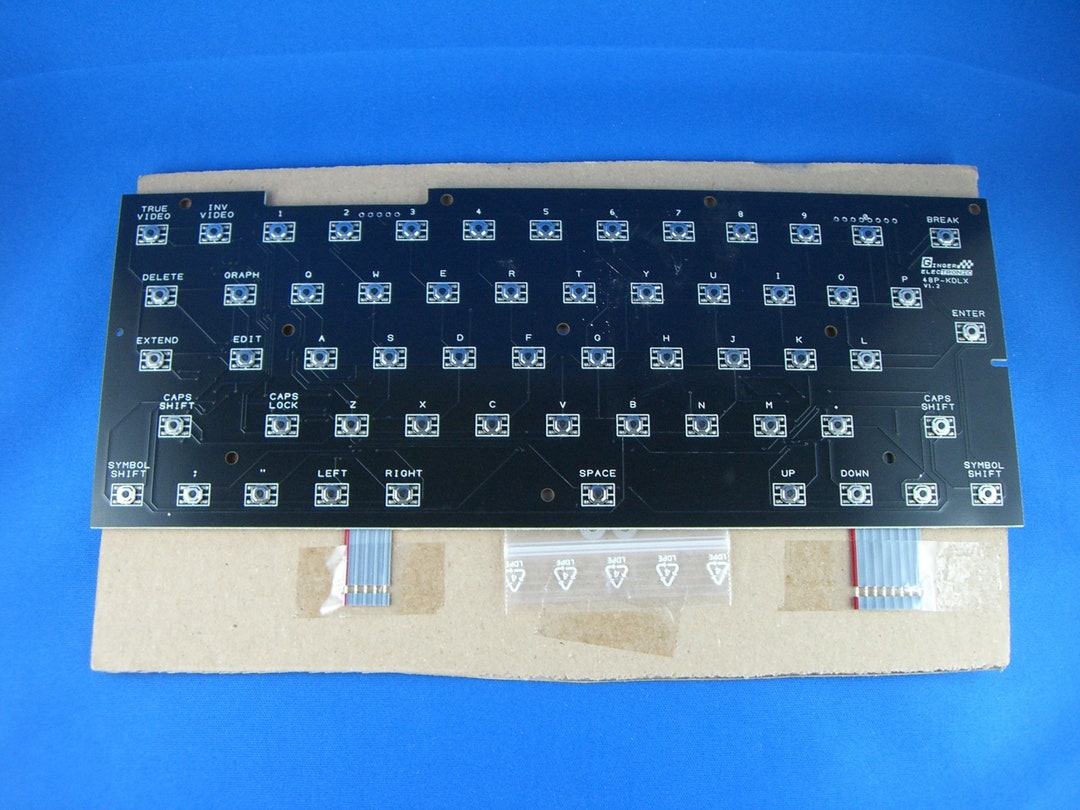 Keyboard PCB With Microswitch for Sinclair ZX Spectrum 48K Plus - Etsy