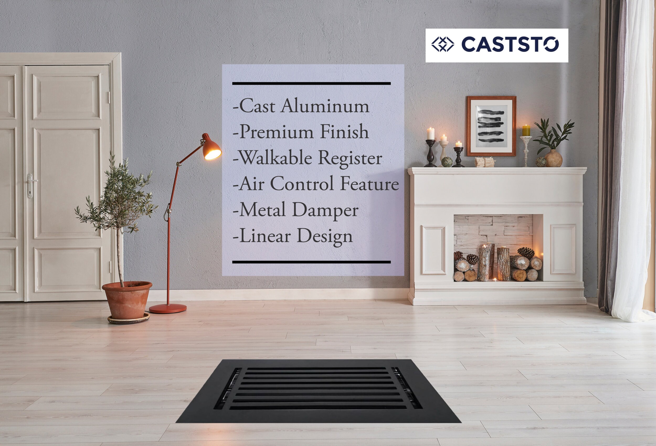 4x10 duct Opening Cast Aluminum All Metal by - Etsy