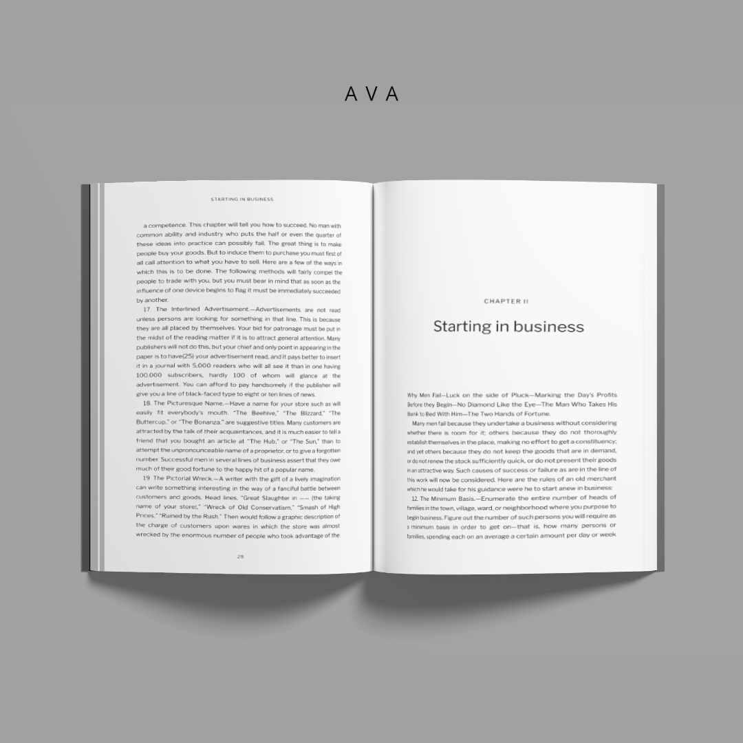 6x9 Modern Indesign Affinity Publisher Book Layout Template for Self ...