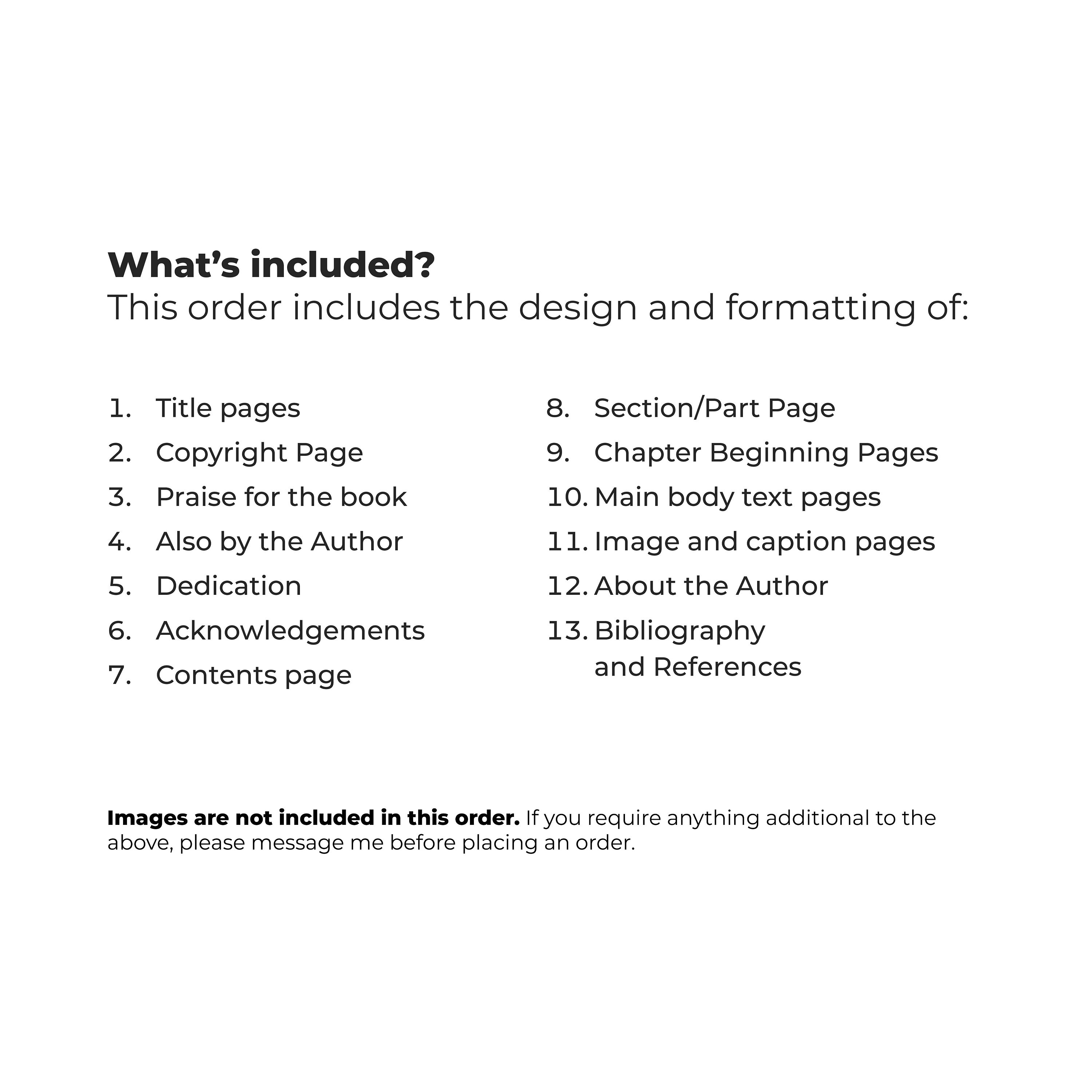 Book Design & Typesetting | Custom Formatting | Novel | Paperback ...