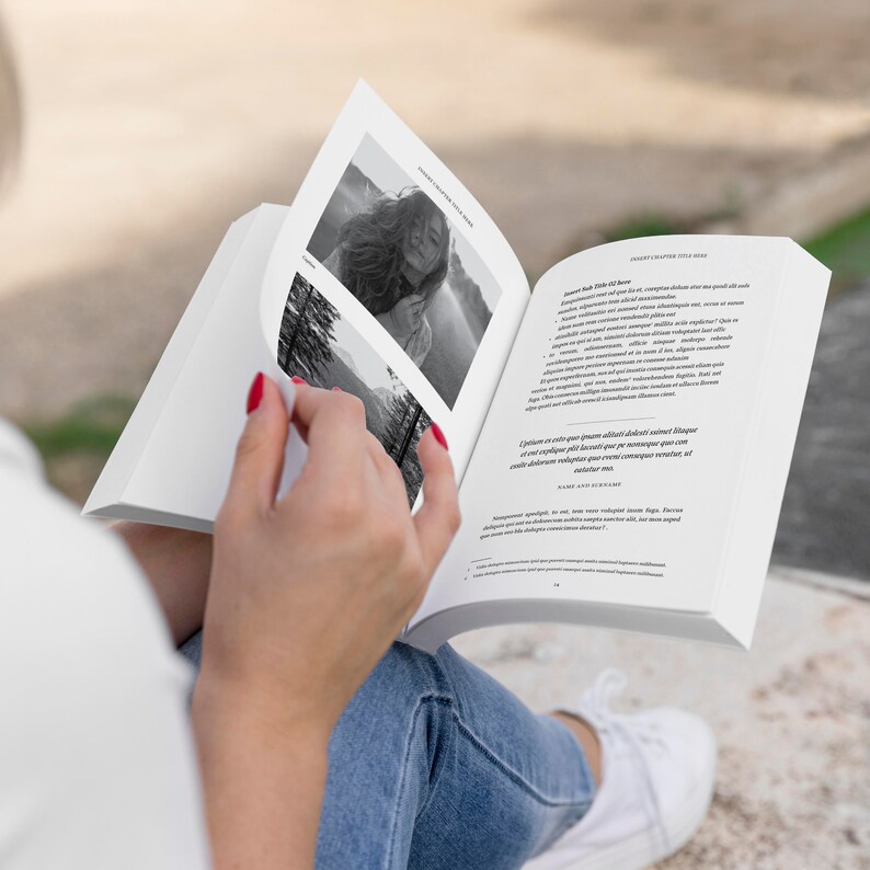 BERT Indesign Affinity Publisher Book Template | 6x9 Interior Pages ...