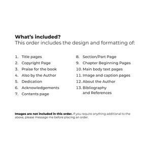 30k Words Custom Book Formatting | Novel | Paperback | Fiction | Non ...