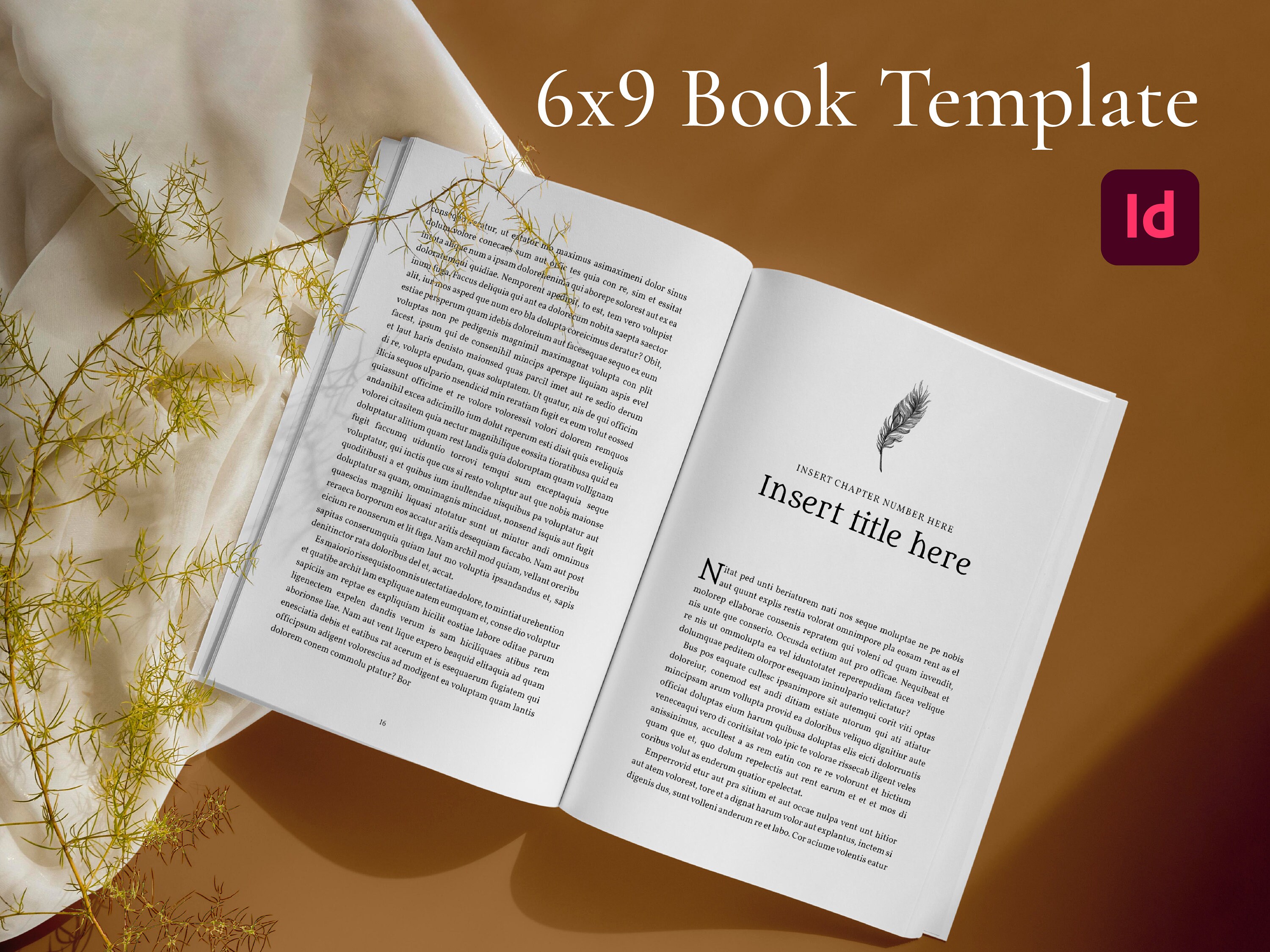 MAGICAL Indesign Book Layout Template 6x9 Interior Pages Etsy