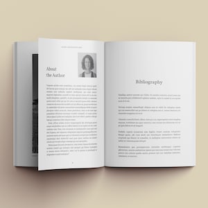 BERT Indesign Affinity Publisher Book Template | 6x9 Interior Pages ...