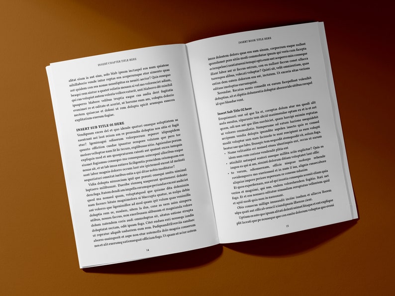 MAGICAL Indesign Book Layout Template 6x9 Interior Pages Etsy