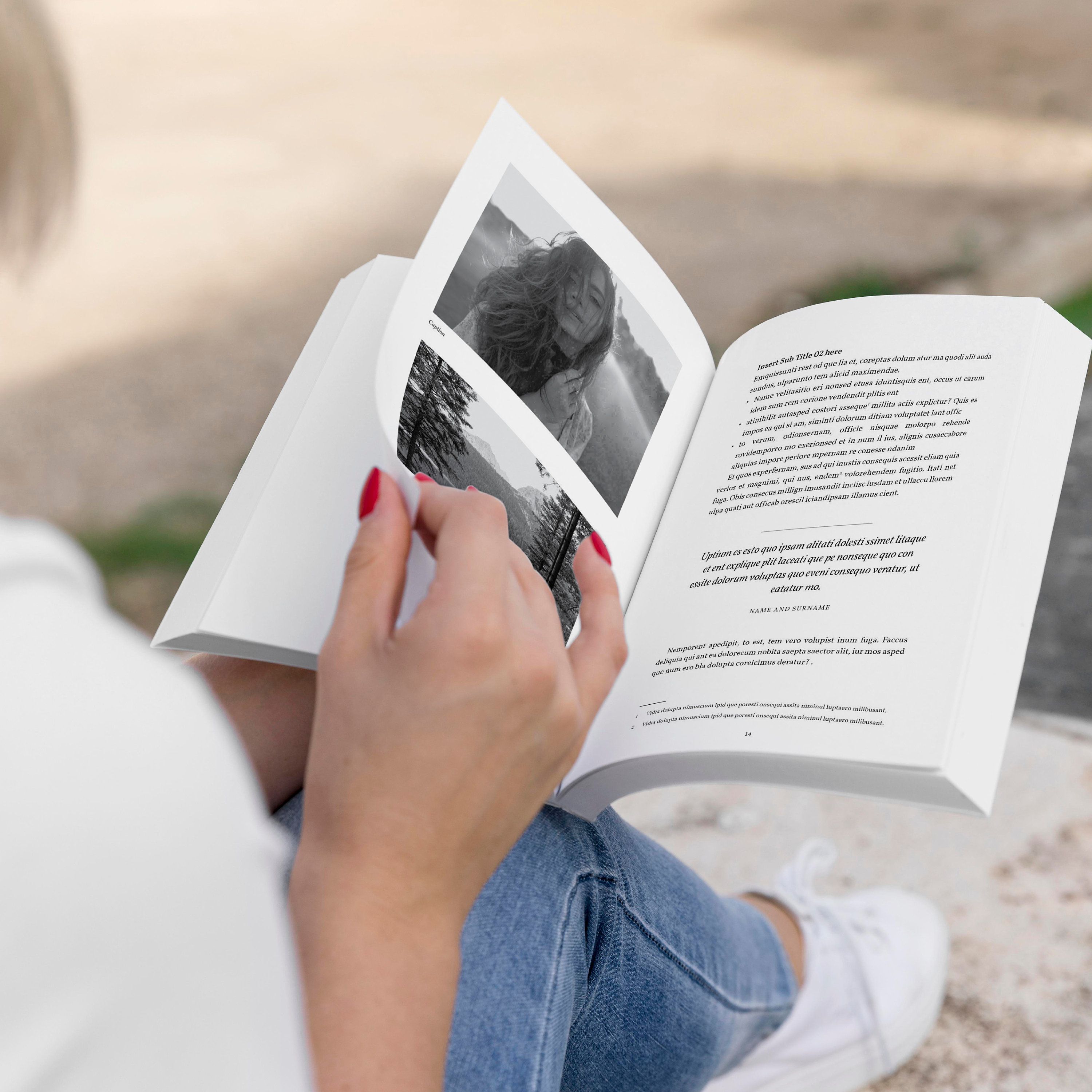 CLASSIC BUNDLE Indesign Book Template | Affinity Publisher | 6x9 ...