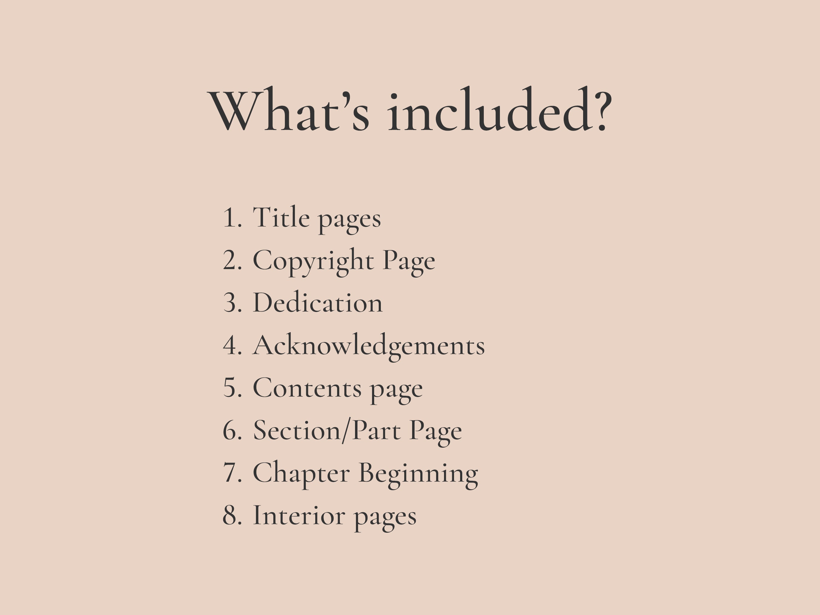 Indesign Book Template | 7x10 Interior Pages| KDP | Classic Novel ...