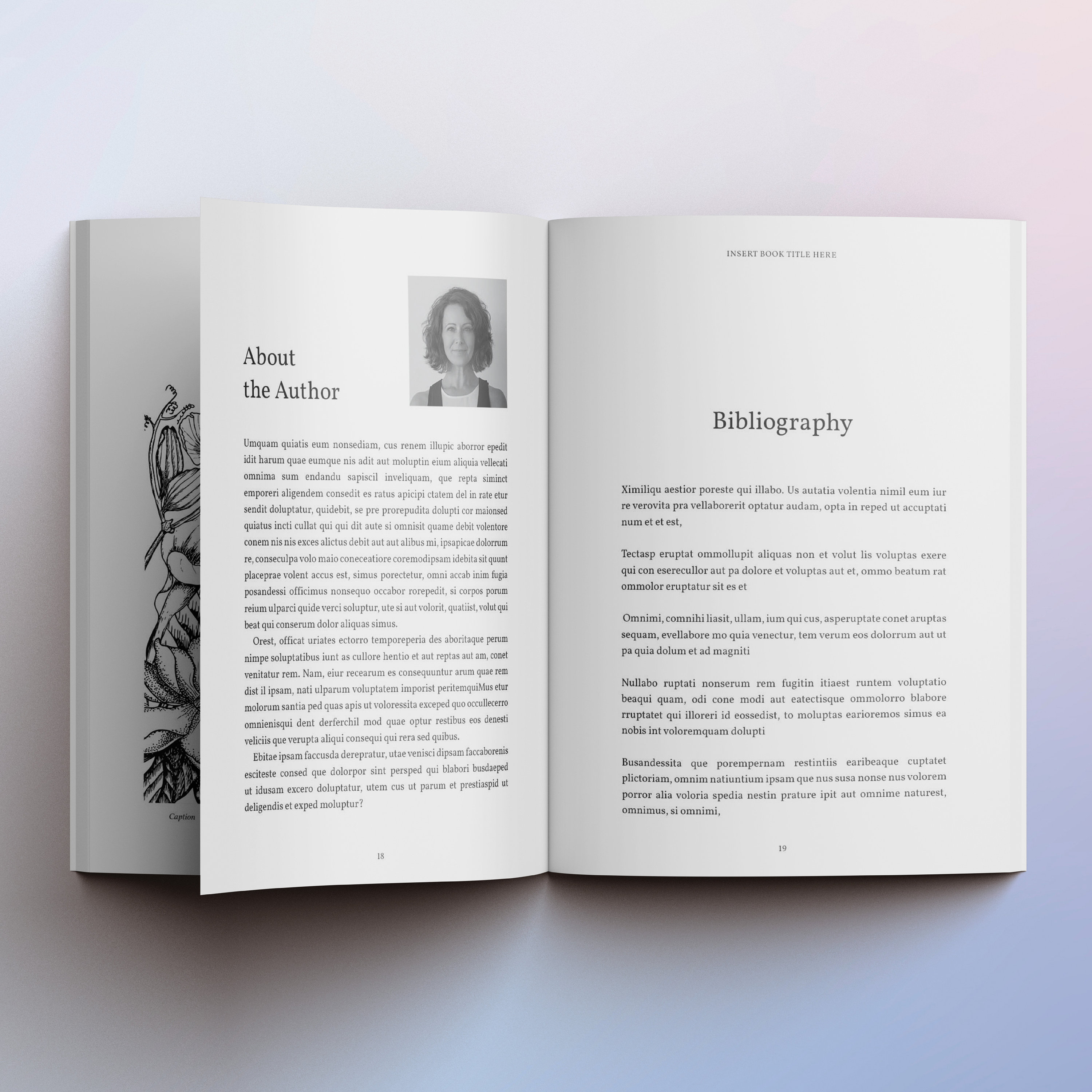 FEATHER Indesign Book Layout Template | 6x9 Interior Pages | KDP ...