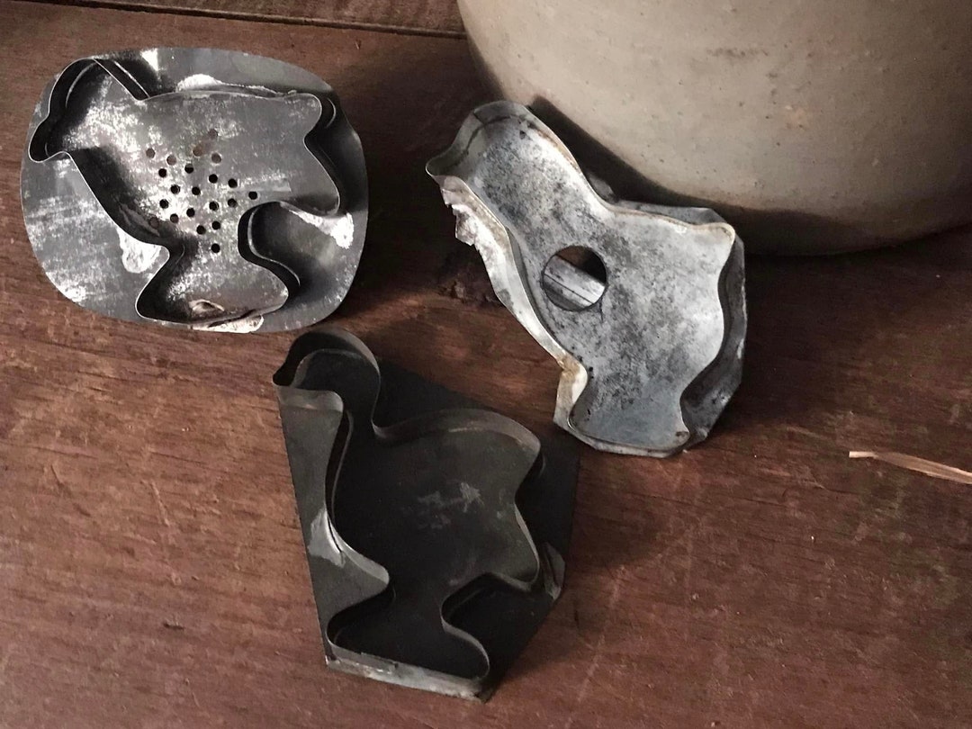 Antique Cookie Cutters Birds Set of 3 Old Early Primitive - Etsy