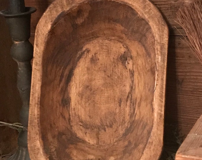 Primitive Hand Hewn Wood Trencher - Etsy