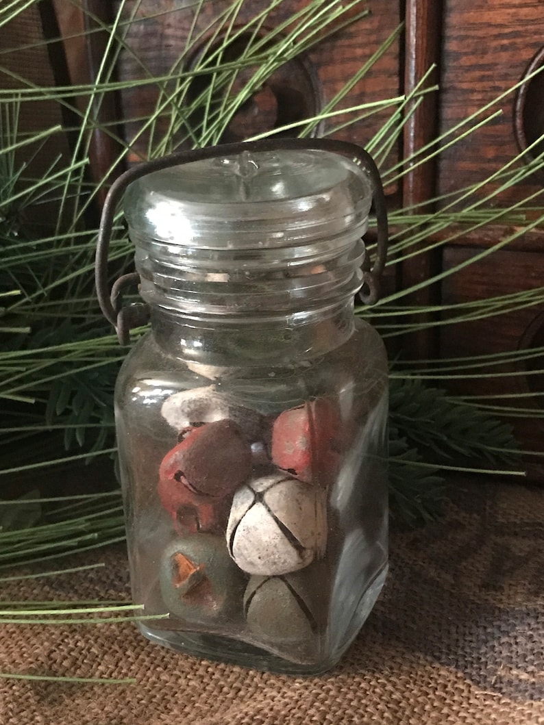 Primitive Christmas Bell Set Rustic Bells Jingle Bells - Etsy