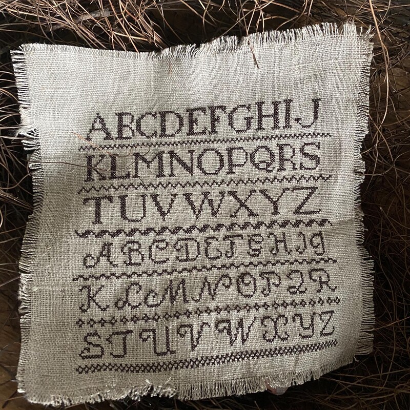 Primitive Sampler - Etsy