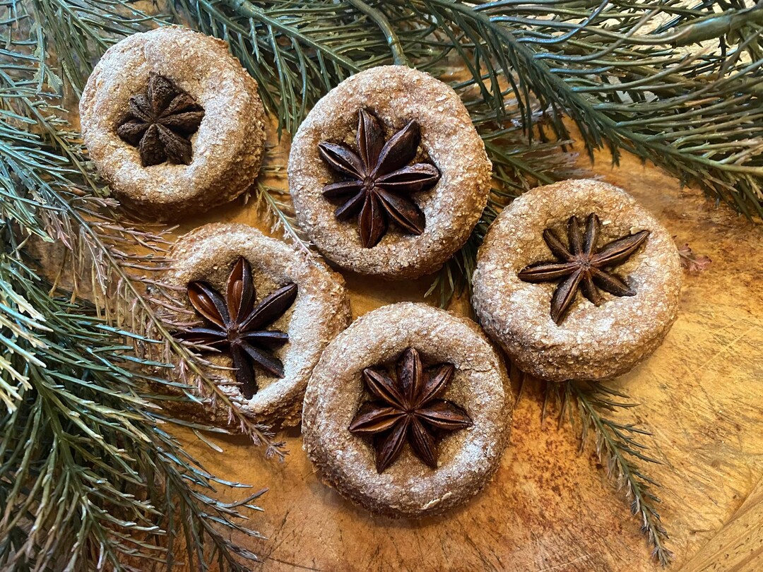 Star Anise Cookies Primitive Pantry Buttery Dry Goods - Etsy
