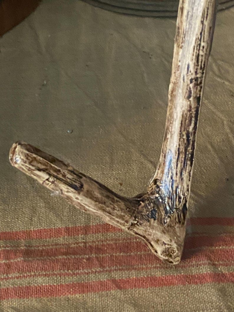 Primitive Branch Hook Hanger Cabin Hook - Etsy