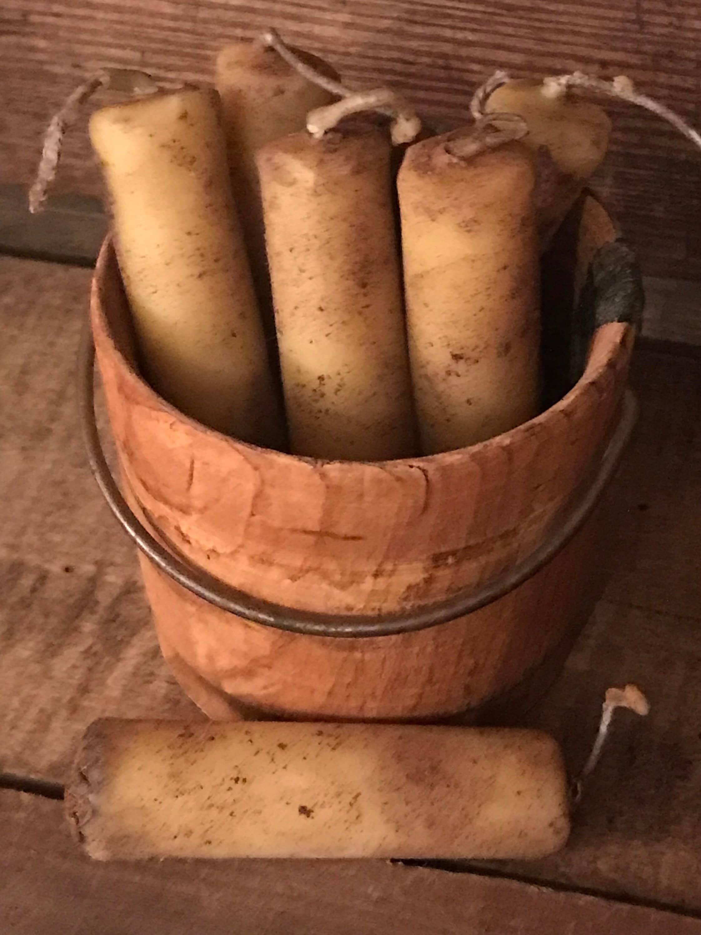 Primitive Candle Nubs - Etsy