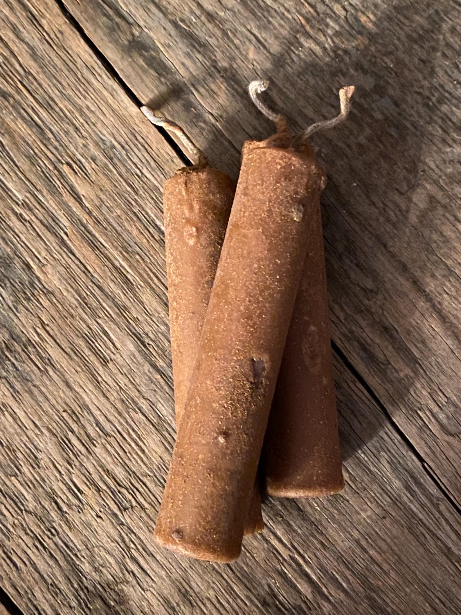 Tavern Candles Brown Beeswax Hand Poured 4" Candle - Etsy