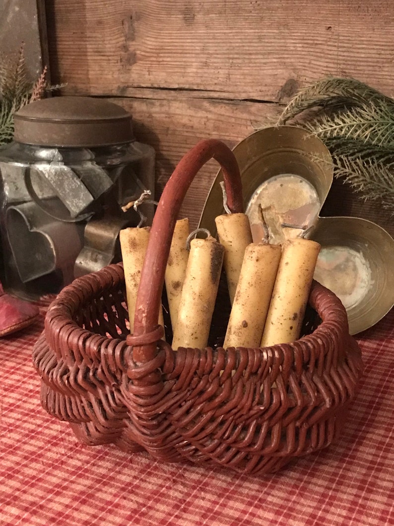 Primitive Tavern Candles - Etsy