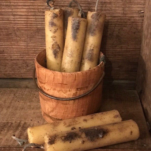 Primitive Candles - Etsy