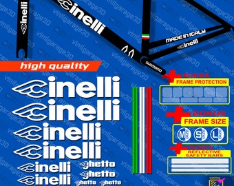 Cinelli Bike Stickers | Etsy