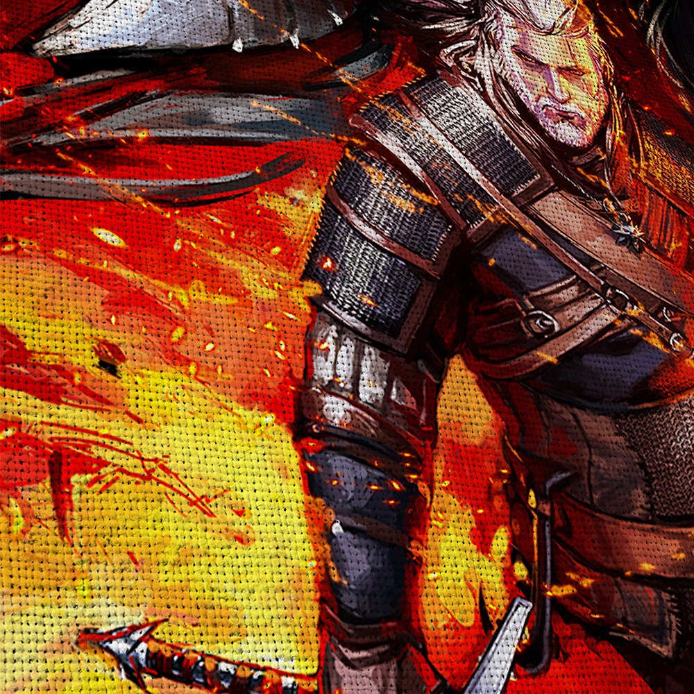 The Witcher 5 Piece Canvas Witcher Wall Art Witcher Canvas - Etsy