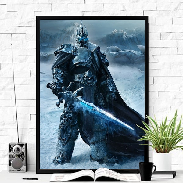 Lich King Poster - Etsy