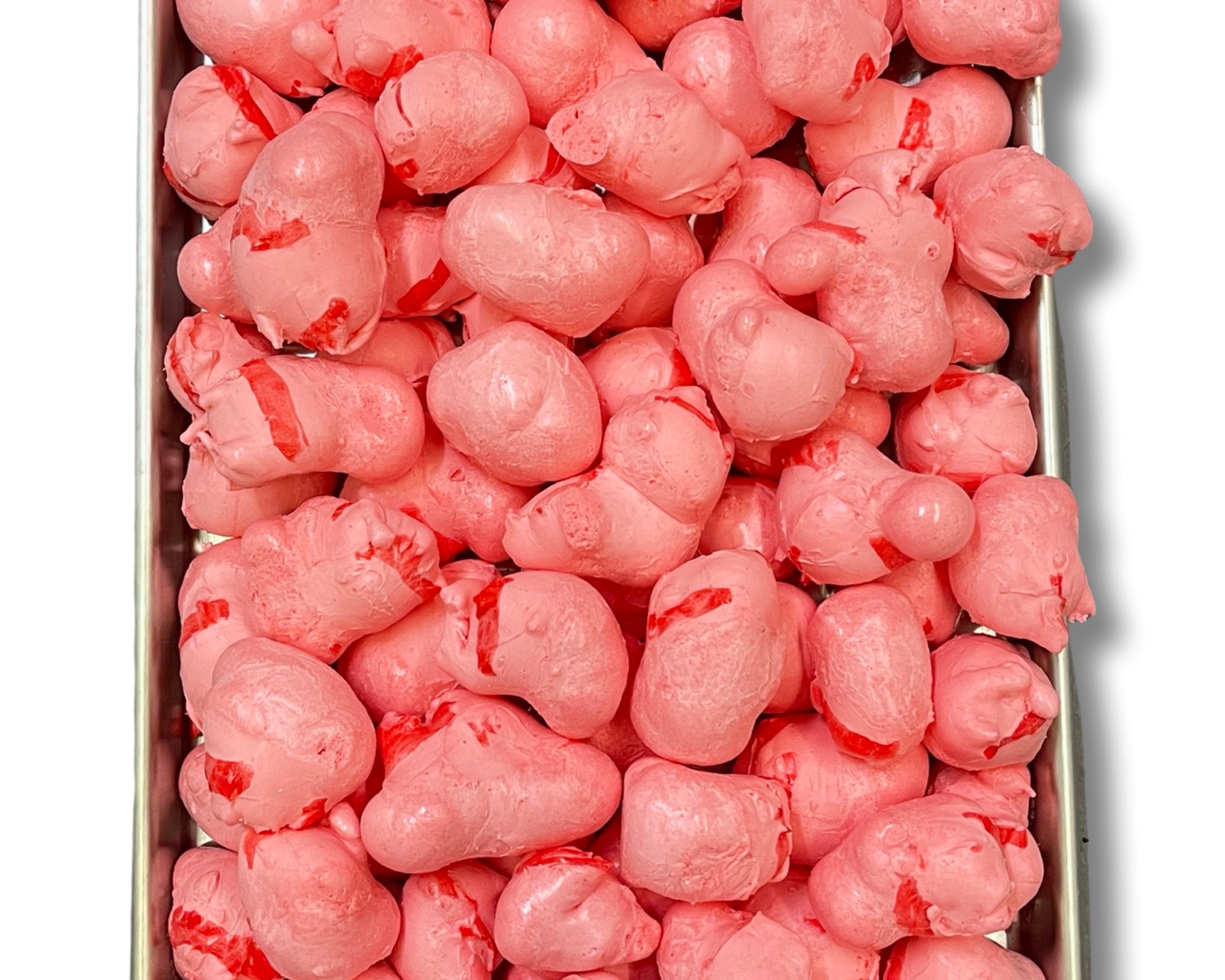 Freeze Dried Salt Water Taffy Cinnamon Flavor - Spicy Hot Candy ...