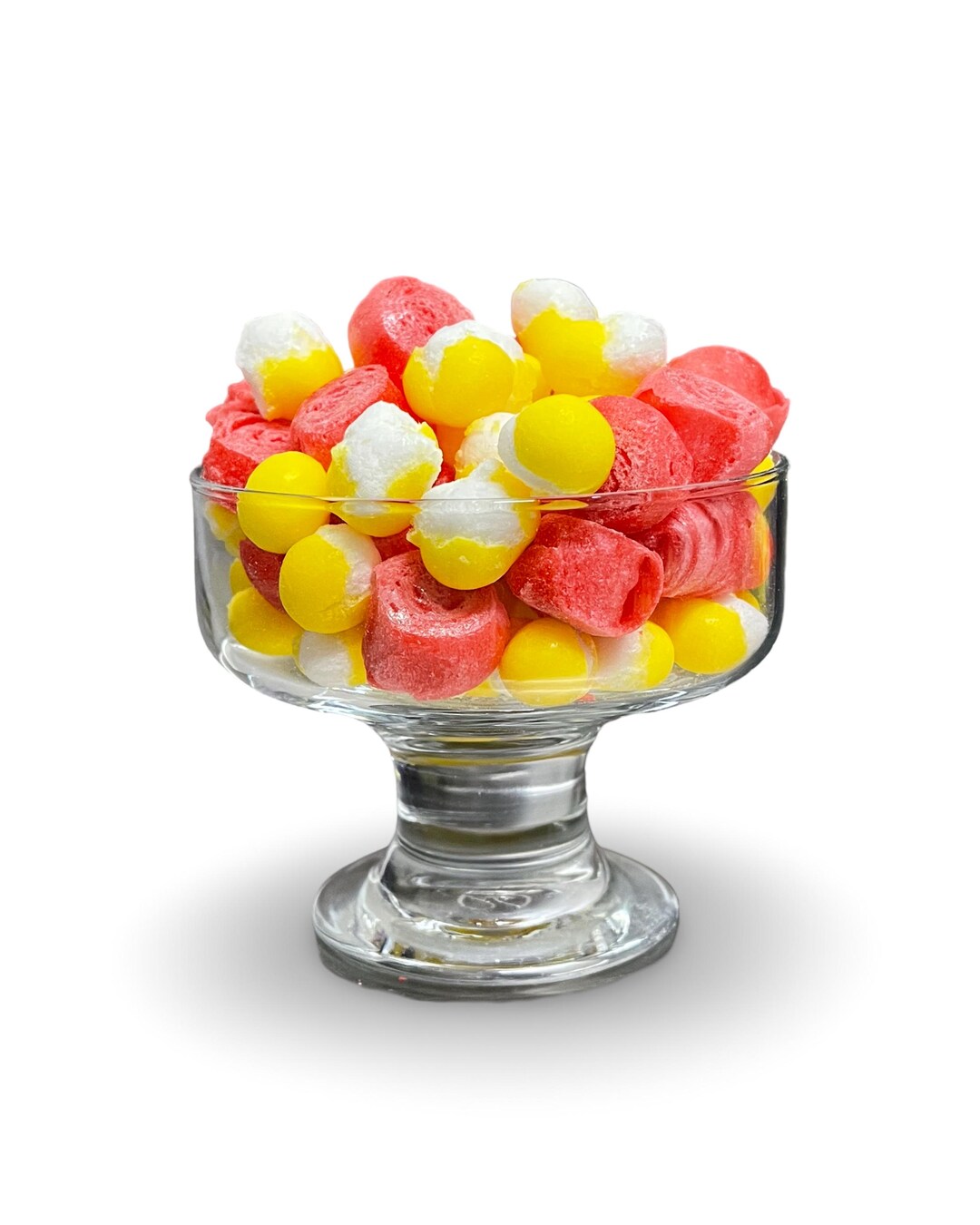 Freeze Dried Strawberry Crunch Bites & Lemon Buds - Lemon Sour Candy ...