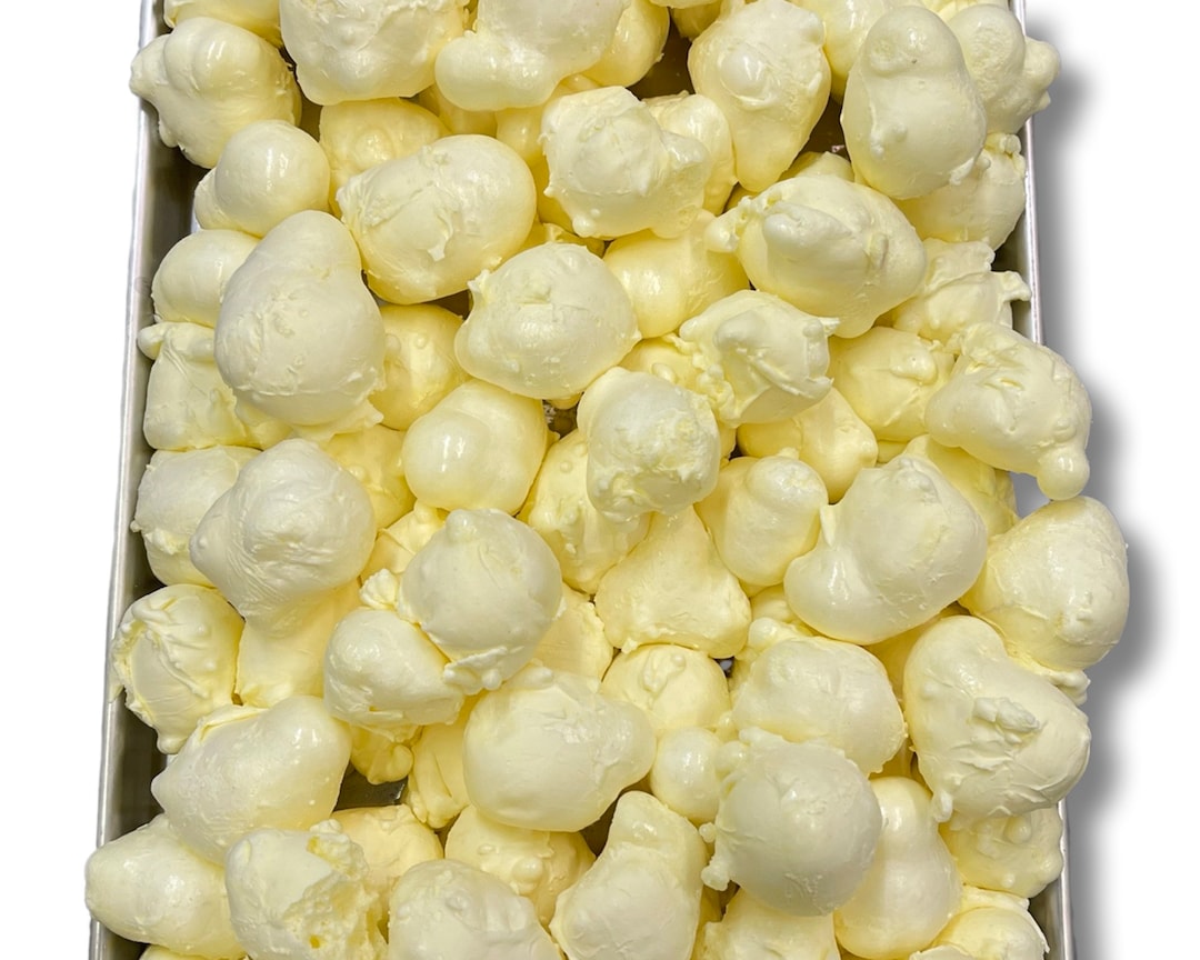 Buttered Popcorn Freeze Dried Salt Water Taffy - Homemade Crunchy Candy ...