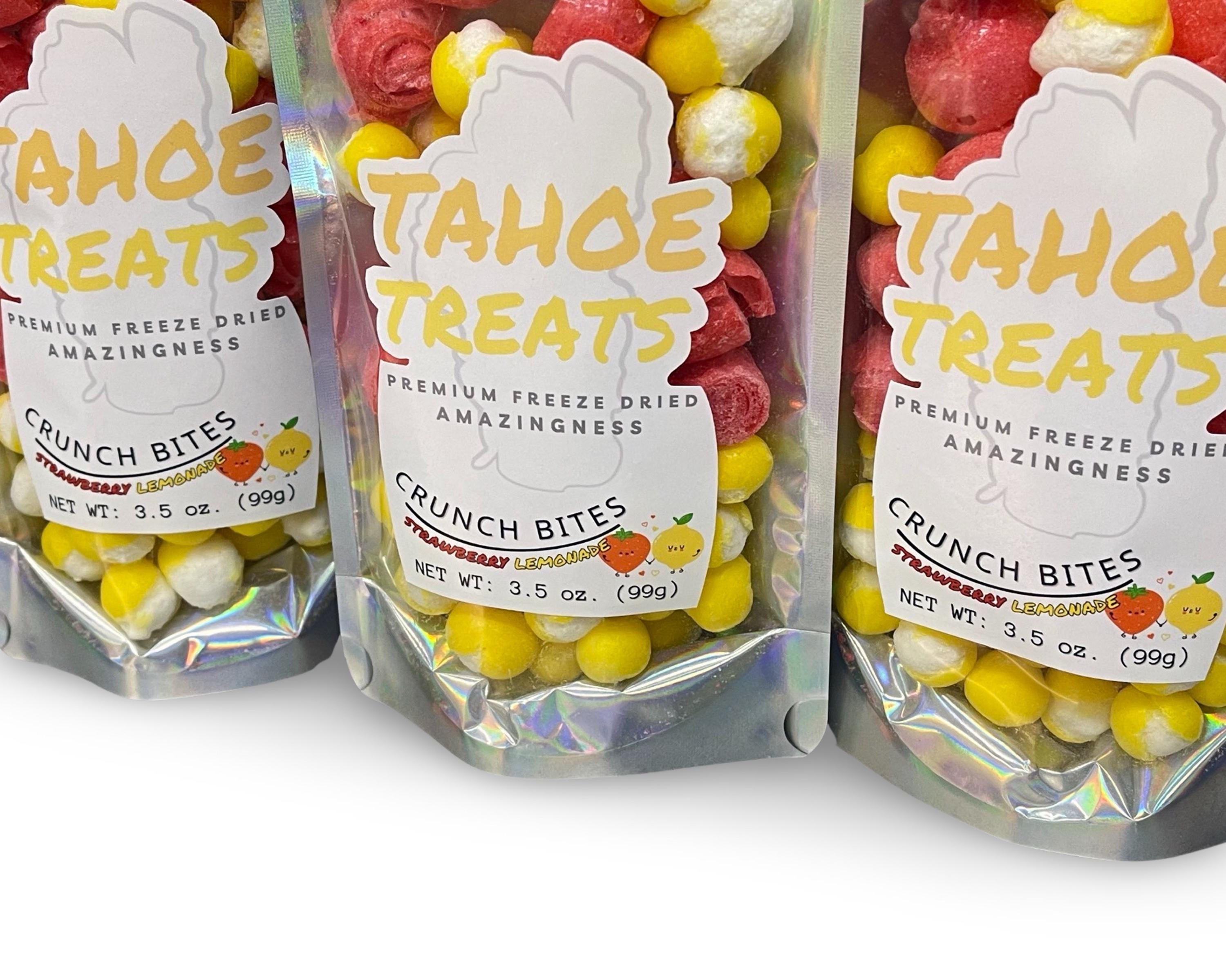 Freeze Dried Strawberry Crunch Bites & Lemon Buds - Lemon Sour Candy ...