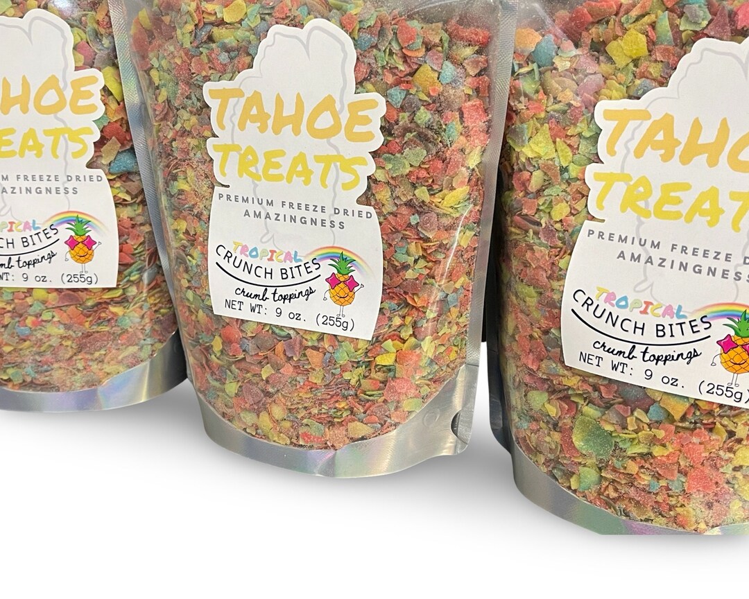Tropical Crunch Crumbs - Freeze Dried Toppings Strawberry and Tropical ...