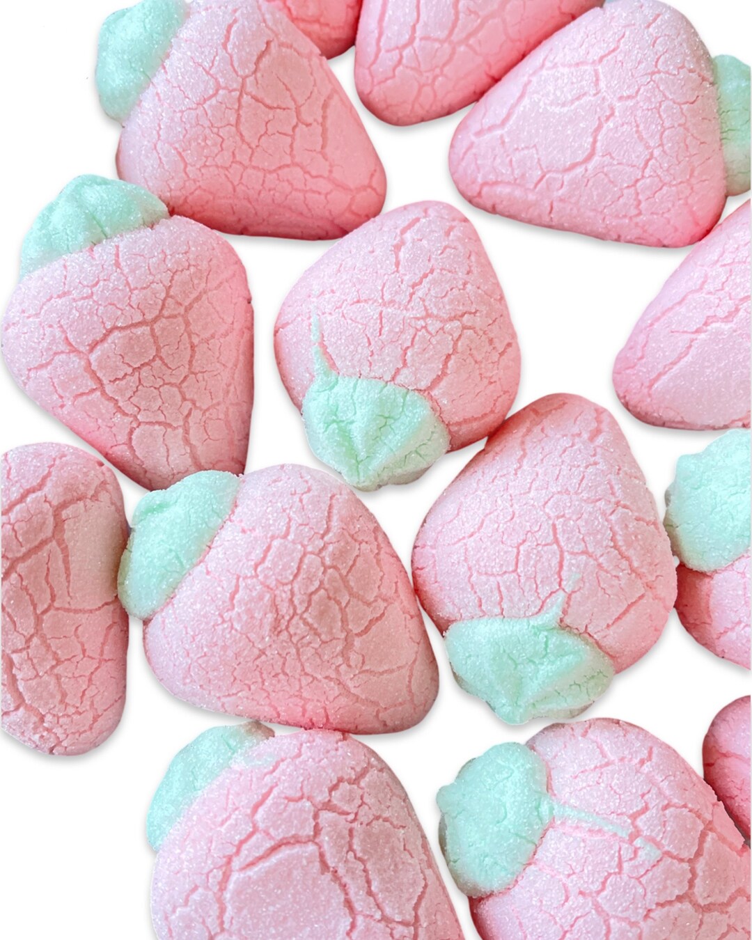 Freeze Dried Strawberry Flavored Marshmallows Filled With Chocolate ...