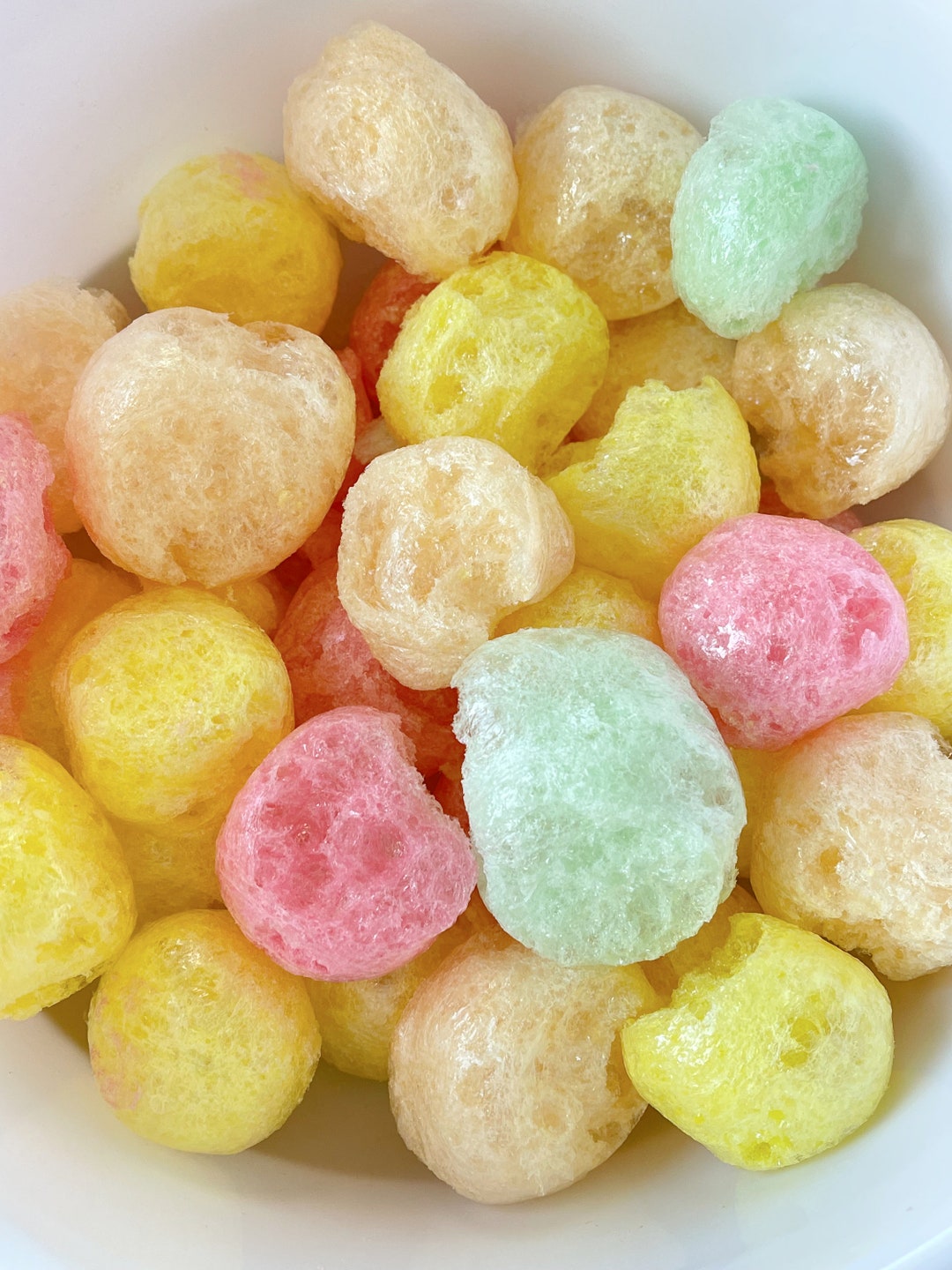 Freeze Dried Tropical Fruity Puffs X-LARGE BAG Mixed Tropical Flavors ...